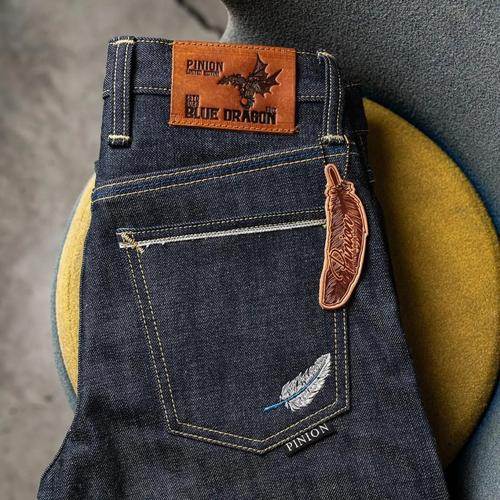 Jual Pinion Denim Blue Dragon 18 Oz Selvedge - Jakarta Timur - Denim ...