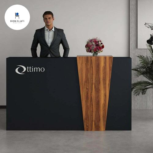 Jual reception desk cashier desk meja resepsionis hotel minimalis - Kab ...