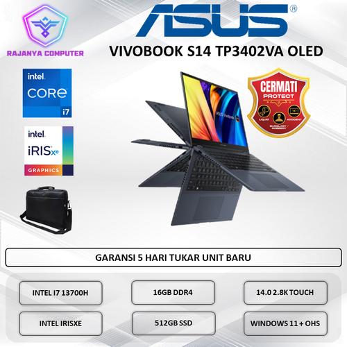 Promo Asus Vivobook S14 Flip OLED TP3402VA touch i7 13700H 16GB 512GB ...