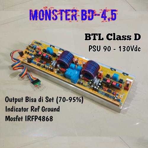 Jual Power Class D BTL 130Vdc Monster BD-4,5 BD Modulasi 90-130Vdc - Kab. Mojokerto - Dans ...