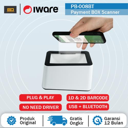 Jual 2D OMNI BARCODE SCANNER IWARE PAYMENT BOX PB-88U SCANNER DANA ...