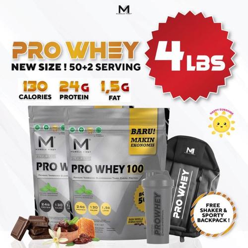 Jual READY!!! M1 Pro Whey 100 4LBS - ProWhey Muscle First 4 LBS Susu ...
