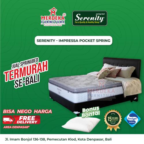 Jual Kasur Serenity Impressa Pocket Spring-Spring Bed 160x200-Free ...