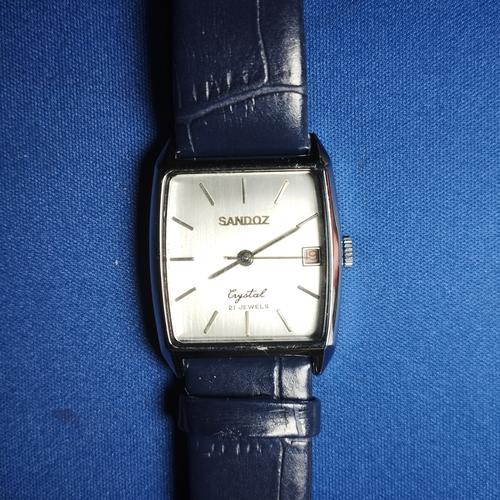 Jual JAM SANDOZ 277 VINTAGE MANUAL TAHUN 1970 AN KONDISI NOS. JAM PRIA ...