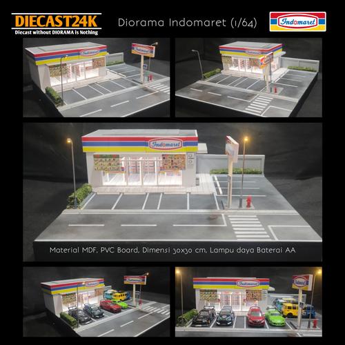 Jual Diorama Indomaret V.01 - Kab. Bogor - DIECAST24K | Tokopedia