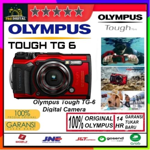 Jual Olympus Tough TG-6 Digital Pocket Camera Underwater Waterproof ...