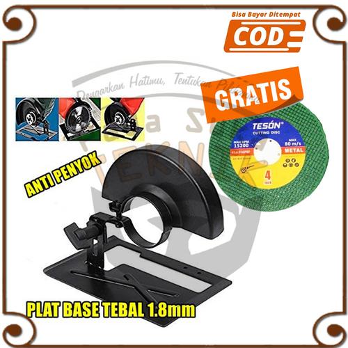 Promo stand holder gerinda+cover -dudukan gerinda tangan jadi circular ...