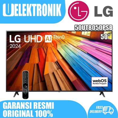 Jual LG SMART TV 50 INCH 50UT8050PSB 50UT8050 UT8050 THINQ AI - Jakarta ...