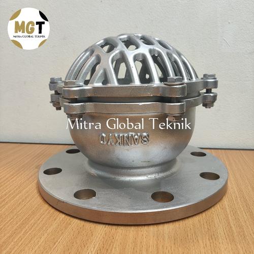Jual 3" Inch Foot Valve Stainless SS304 Flange JIS 10K - Jakarta Barat ...
