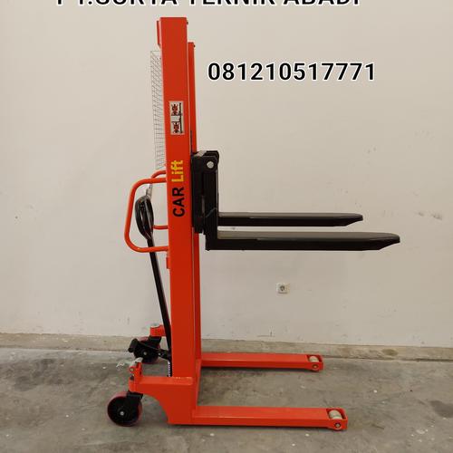 Jual hand stacker / handlift kapasitas 1 ton / stacker manual car lift ...