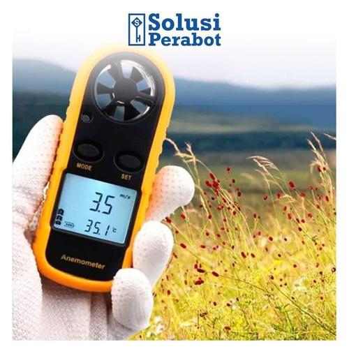 Jual Digital Anemometer Thermometer DA816 SP / Alat Ukur Anemo Meter ...