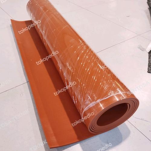 Jual silicone rubber sheet Tebal 1mm / Silikon karet lembaran per meter ...