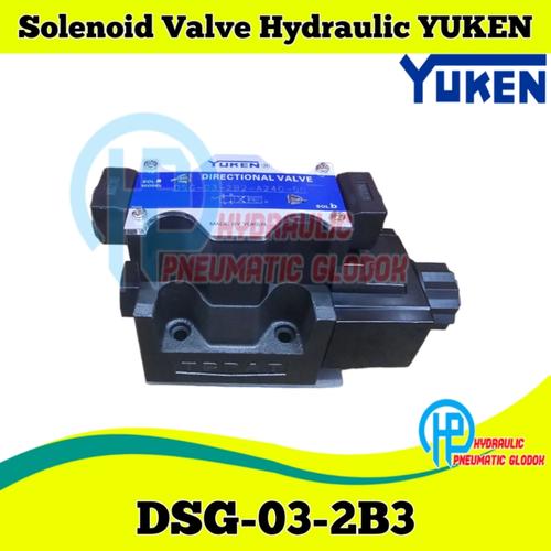 Jual Hydraulic Solenoid Valve YUKEN DSG-03-2B3 - Type TERMINAL, DC 12V ...