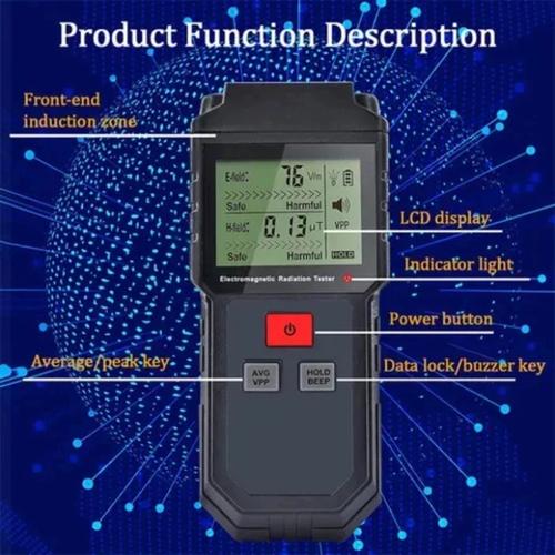 Jual Radiation Tester Smartphone HP Radiasi Handphone EMF Meter ...