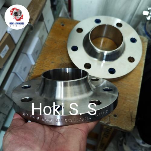 Jual Flange WN PN16 Stainless SS316 3" inch ( Dn 80 ) Flange Welding ...