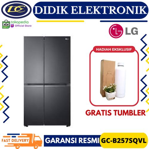 Promo LG GC-B257SQVL Kulkas Side by Side 694 Liter Multi AirFlow With Smart Inverter Compressor ...