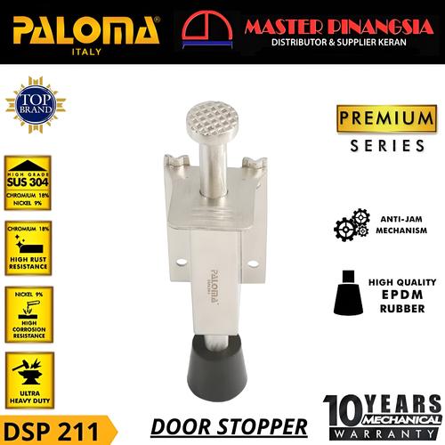 Jual DOOR STOP PALOMA DSP 211 STOPPER INJAK PENAHAN PINTU STAINLESS SUS ...