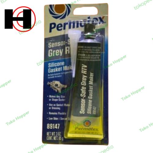 Jual Permatex Sensor-Safe Grey RTV Silicone Gasket Maker - Jakarta ...