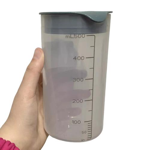 Promo A788 - Botol Shaker Pengocok Gelas Ukur Plastik BPA Free 500 ml ...
