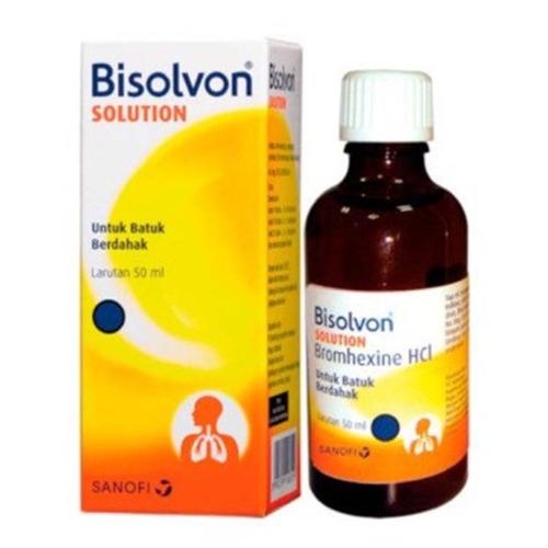 Jual BISOLVON SOLUTION 50 ML CAIRAN NEBULIZER UNTUK BATUK BERDAHAK OBAT ...