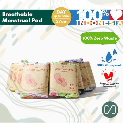 Jual Menstrual Pad / Pembalut Pakai Ulang / Daypad - Flower, Day - Kota ...