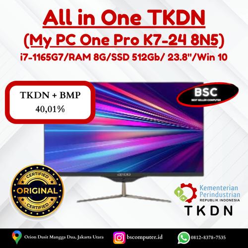Jual All in One (AIO) Axioo TKDN MyPC One Pro K7-24 8N5 (Core i7-1165G7 ...