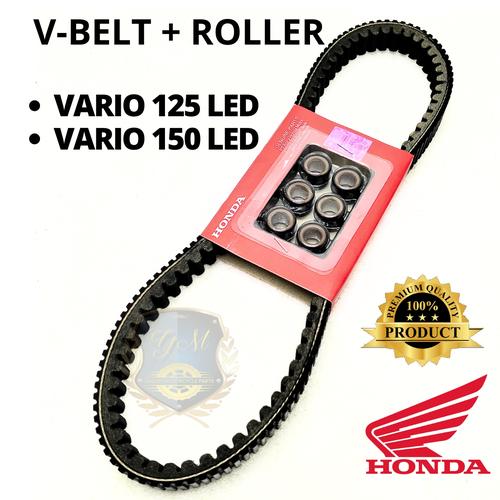 Jual ORIGINAL V-BELT ASSY PLUS ROLLER HONDA K35 VARIO 125 LED FARIO 150 ...