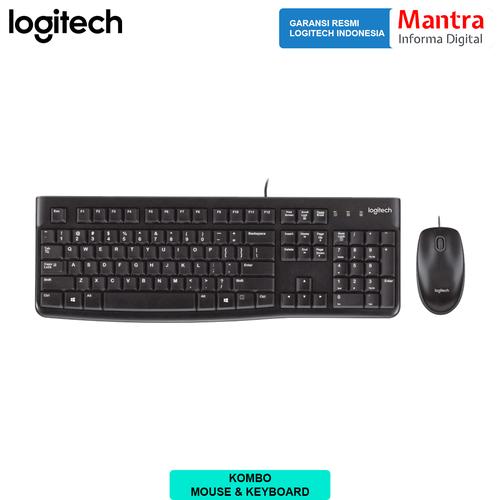 Jual LOGITECH MK120 KEYBOARD DAN MOUSE COMBO KABEL USB - Kota Surabaya ...