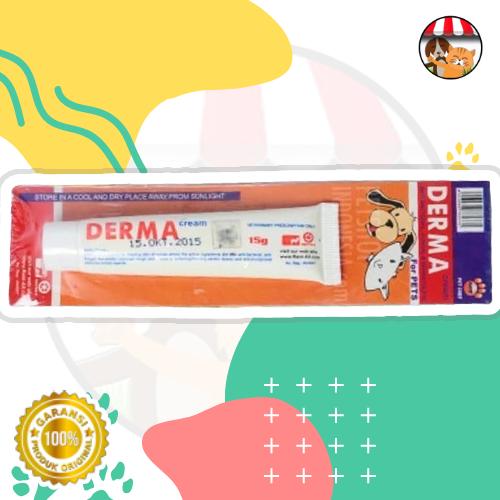 Jual Derma Cream 15gr - Obat / Salep Kulit Hewan Anjing Kucing - Kota ...
