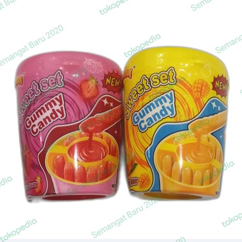 Jual Lianggui Sweet Set Gummy Candy Permen Lunak Rasa Buah Bentuk Stick ...