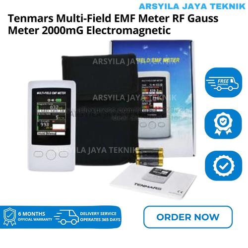 Jual Tenmars Multi-Field EMF Meter RF Gauss Meter 2000mG ...