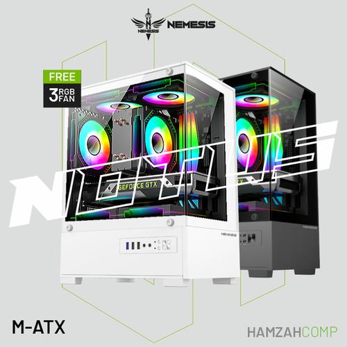 Jual Casing PC Komputer Gaming NYK Nemesis Notus T68 - Hitam, Instant ...