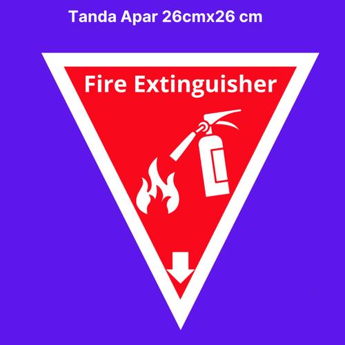 Jual Stiker vinyl|Sticker Custom nomor APAR,APAB|Safety sign - Custom ...