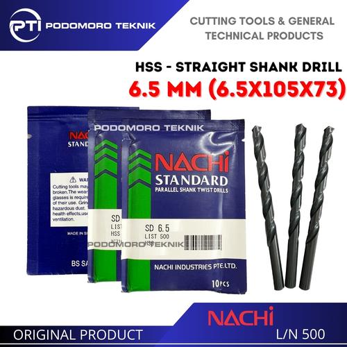 Jual NACHI Mata Bor 6.5 mm Drill 6.5 mm HSS Mata Bor Besi Merk NACHI ...