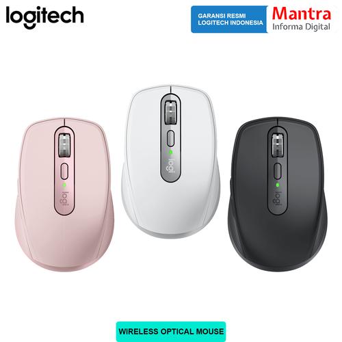 Jual MOUSE LOGITECH MX ANYWHERE 3 MOUSE WIRELESS BLUETOOTH - ROSE ...