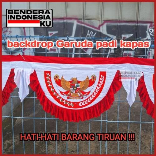 Jual bendera backdrop garuda umbul umbul garuda 5 gelombang - Jakarta ...