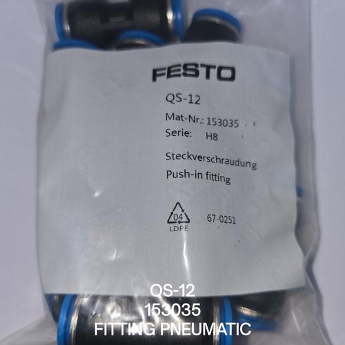 Jual FESTO PUSH IN FITTING CONNECTOR QS 12-12 MM - Kab. Tangerang ...