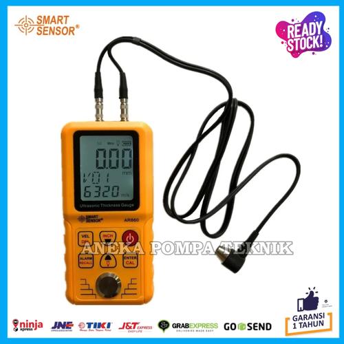 Jual AR860 Ultrasonic Thickness Gauge Digital Sheet Metal Steel 1.0 ...