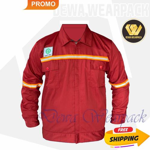 Jual Wearpack Safety Atasan Kemeja Baju Kemeja Kerja Lapangan/APD K3 ...
