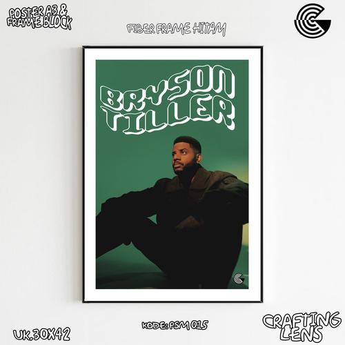 Jual POSTER| BRYSON TILLER | POSTER DAN FRAME BLOCK, POSTER KEKINIAN ...