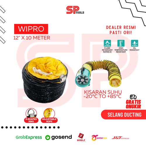 Jual SELANG FLEXIBLE / SELANG DUCTING BLOWER FLEKSIBEL 12 INCH 12" X 10 ...
