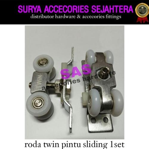 Jual roda husky pintu sliding twin roda pintu geser 1set - SLG ORI ...