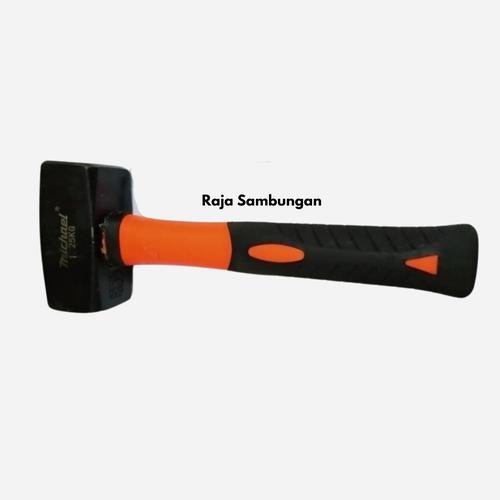 Jual Palu Bodem 1.25 Kg Martil Hammer Gagang Karet Penggetok Pengancur ...