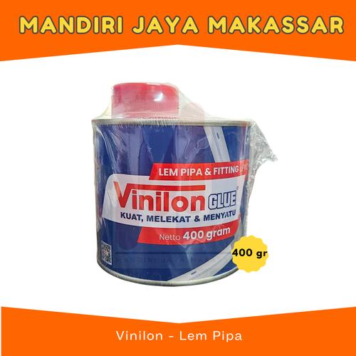 Jual Lem pipa pvc Vinilon/ lem pvc / Lem Pralon - 400 gr - Kota ...
