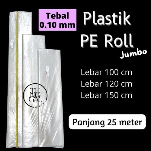 Jual Plastik PE Roll Jumbo - Cap Jumbo Jet. Lebar 100 , 120, 150 cm ...