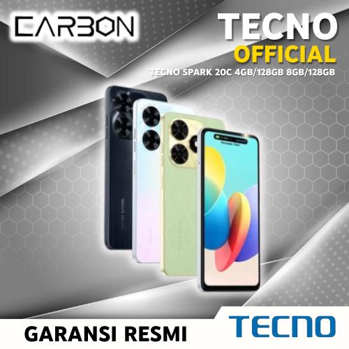 Promo TECNO SPARK 20C 4GB/128GB,8GB/128GB GARANSI RESMI - 8GB/128 BLACK Cicil 0% 3x - Jakarta ...
