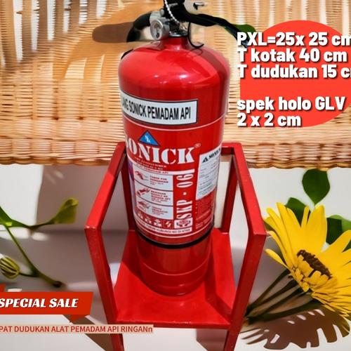 Jual tempat dudukan apar praktis ekonomis 3 kg sampai 9 kg + kaki karet ...