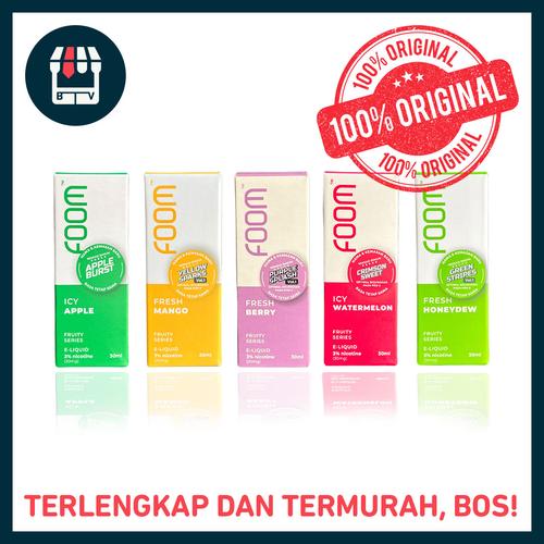 Promo FOOM FRUIT SERIES VOL.1 30MG 30ML FOOM FRUIT SERIES AUTHENTIC ...