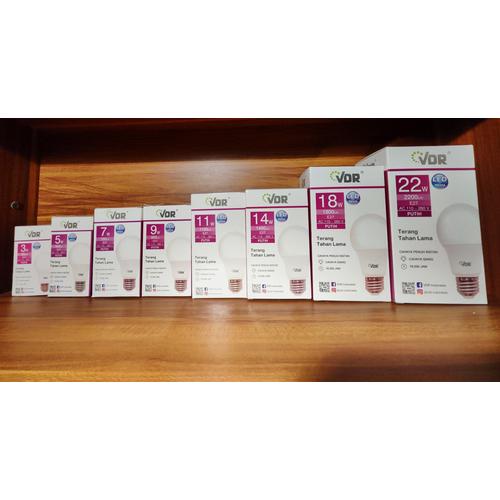 Jual Lampu LED 3w, 5w, 7w, 9w, 11w, 14w, 28w, 22w VDR - Jakarta Pusat ...