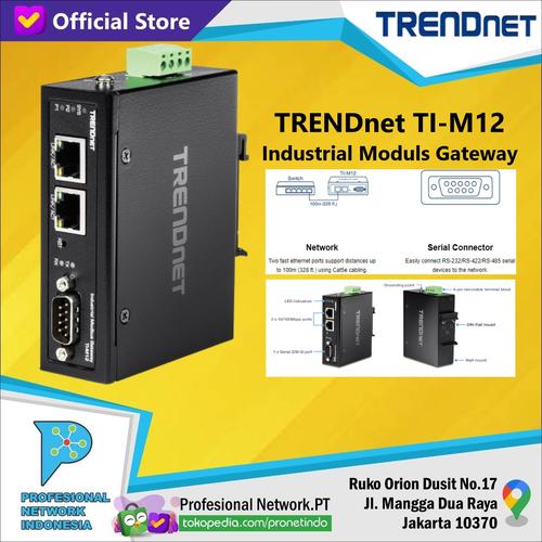 Promo TRENDnet Industrial Modbus Gateway TI-M12 Cicil 0% 3x - Jakarta ...